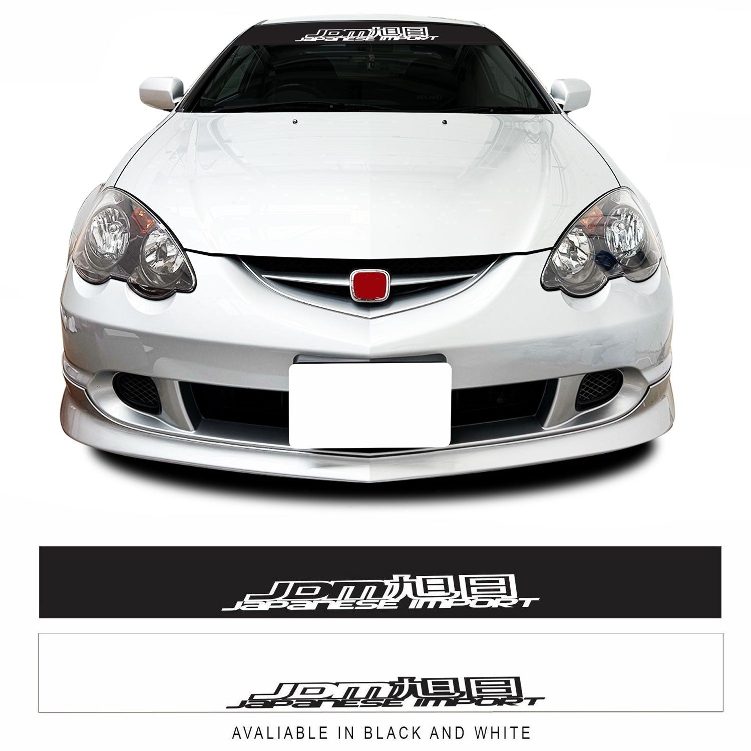 Japan Imports JDM Car Windscreen Sunstrip Banner | Concept Graphics