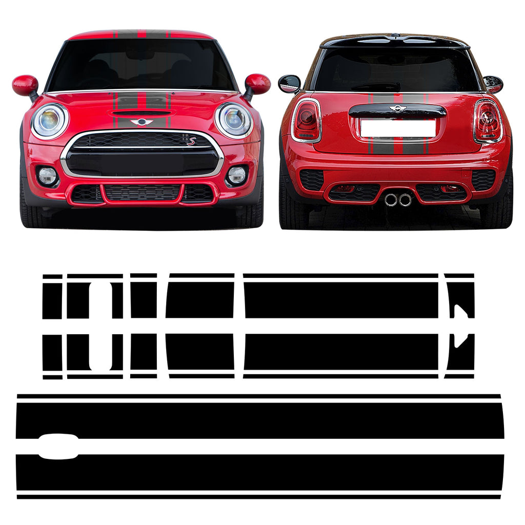 Full Over The Top Stripe Kit For Mini Cooper F56 | Concept Graphics
