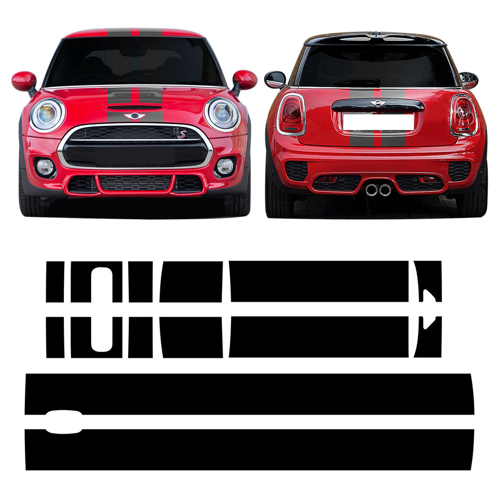 Full Over The Top Stripe Kit For Mini Cooper F56 | Concept Graphics