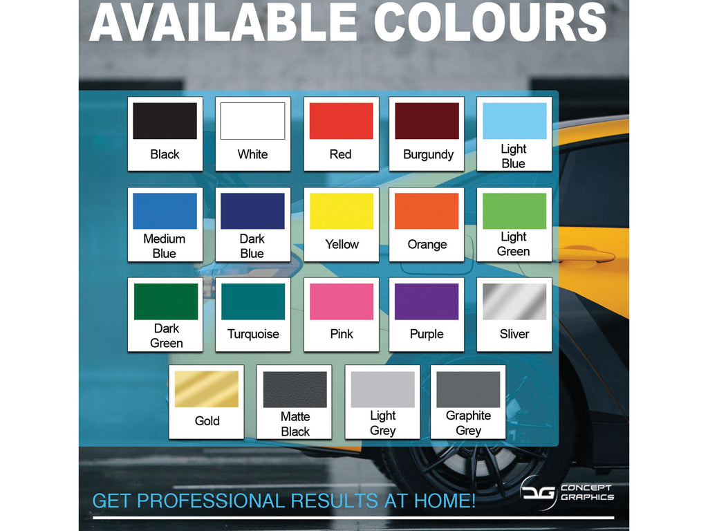 Project 7 style Bonnet Stripe Kit Jaguar F Type | Concept Graphics