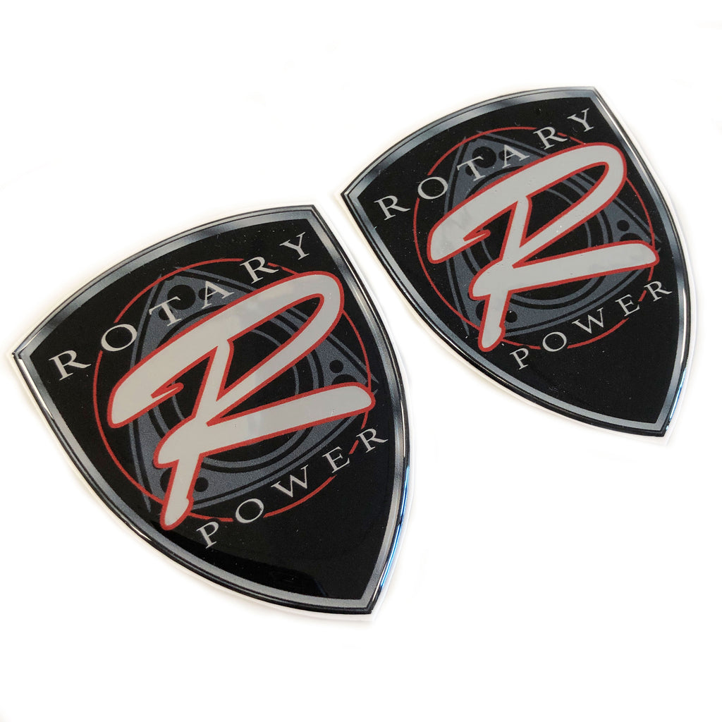 Mazda 3D Domed Gel Badge Stickers | Concept Graphics