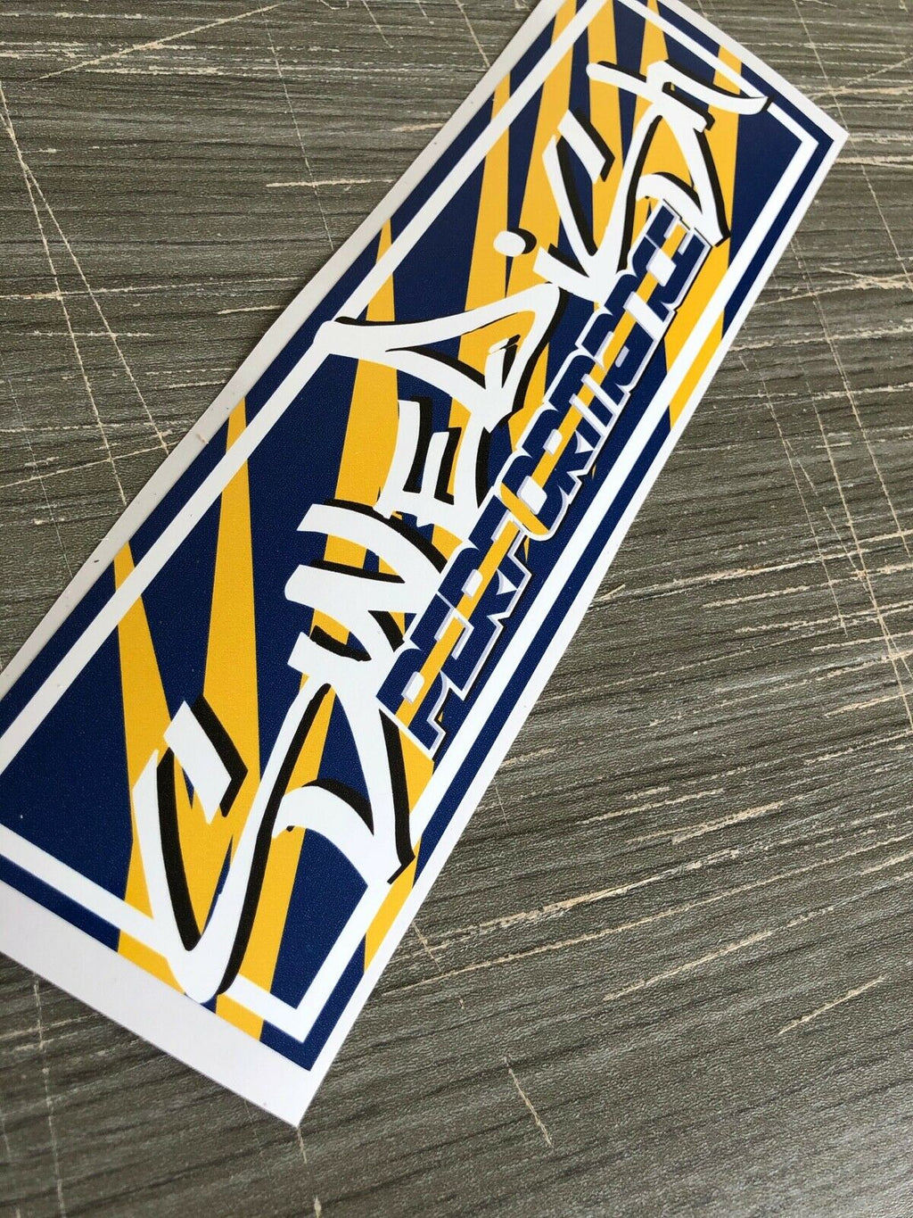 Swedish Performance Car Vinyl Decal Slap Sticker | Concept Graphics