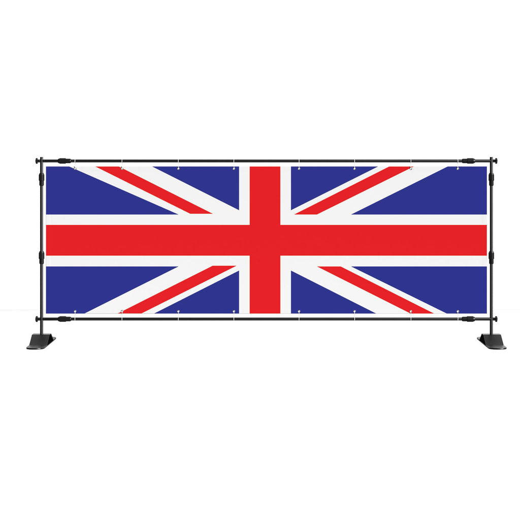 Union Jack UK Flag Garage Wall Art PVC Banner Sign | Concept Graphics