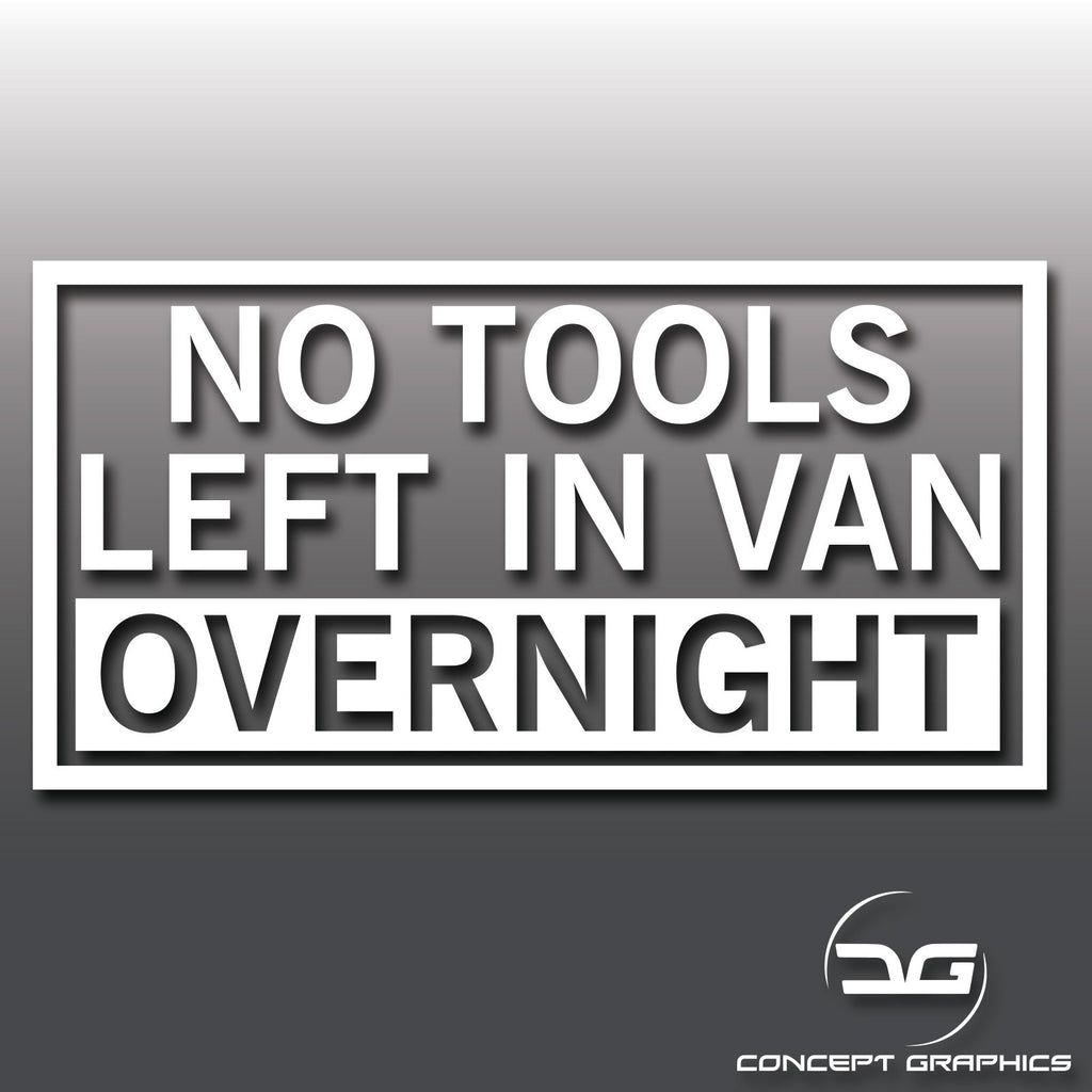 Car Van Security Warning CCTV Vinyl Decal Stickers | Concept Graphics